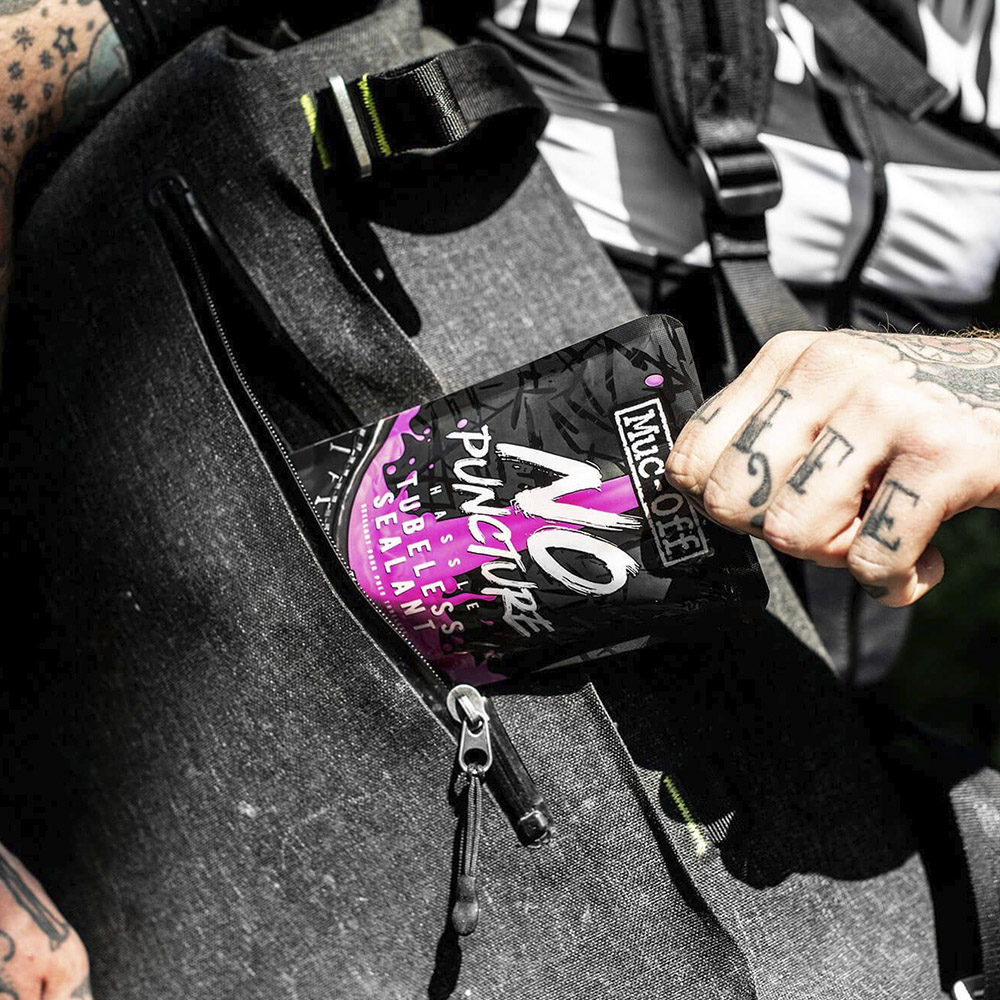 MUC-OFF SELLADOR TUBELESS POUCH – 140ML – BG PARTNERS
